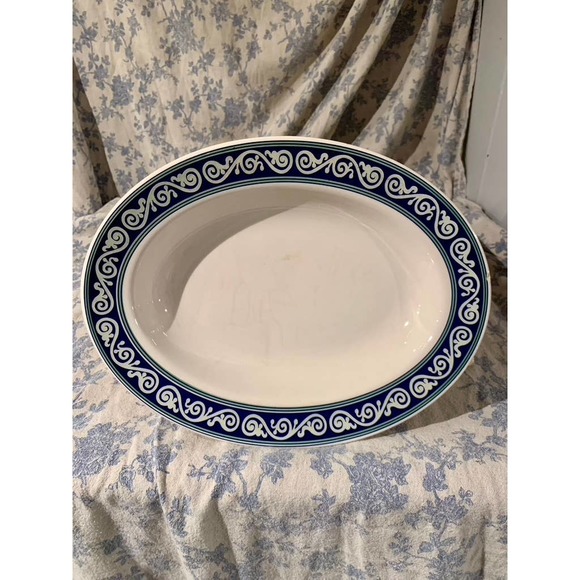 Pier 1 | Dining | Clearance Pier Vitra Scroll 12 Oval Serving Platter ...